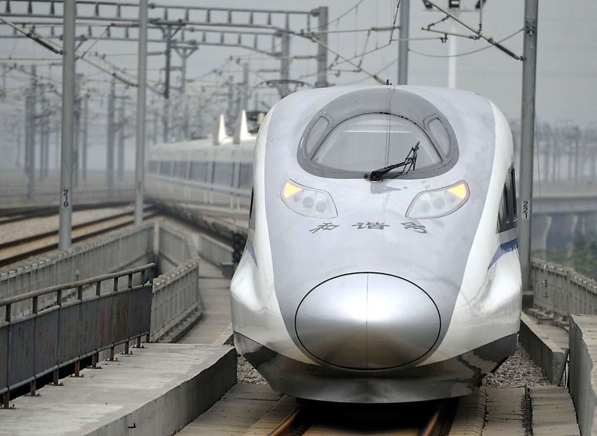 China's new high-speed trains run at 186 mph