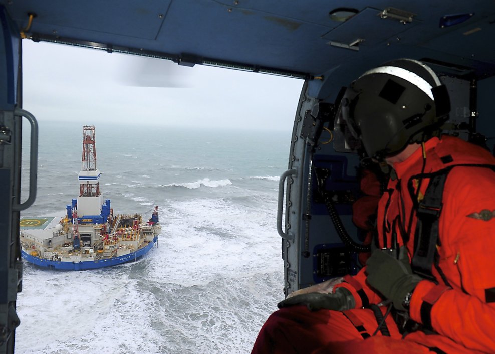 Shell's grounded rig examined