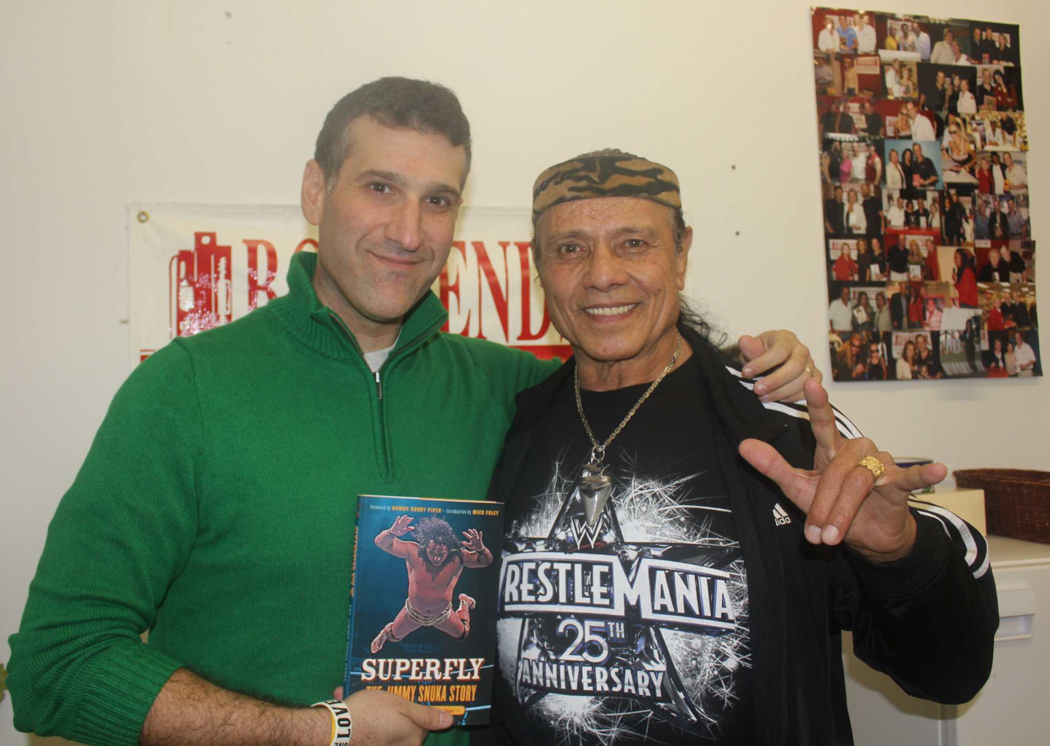Jimmy Snuka, Jon Chattman to celebrate "Superfly: The Jimmy Snuka Story ...