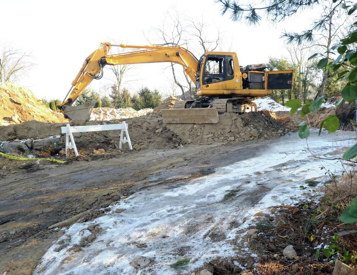 Police probe excavator fire