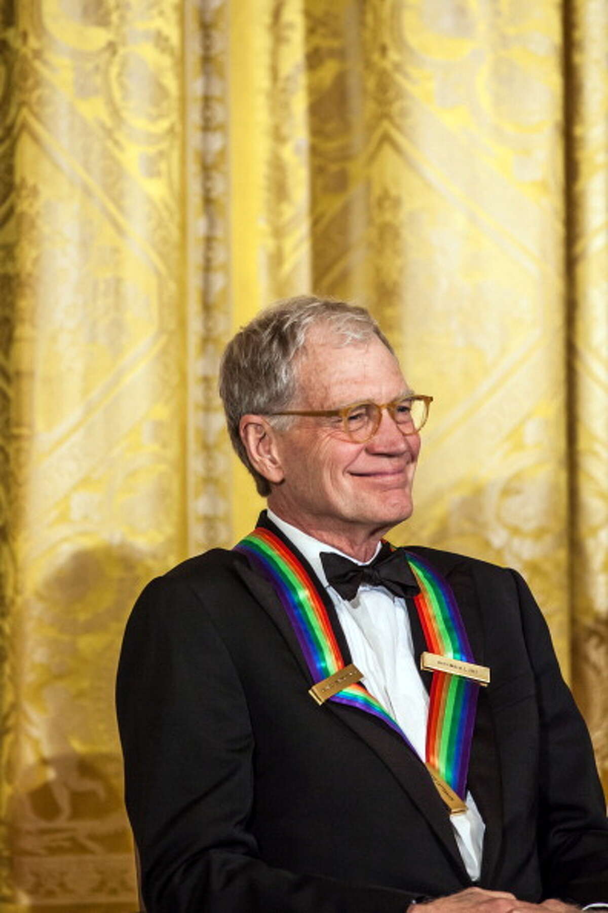 David Letterman makes surprise appearance onstage in S.A.