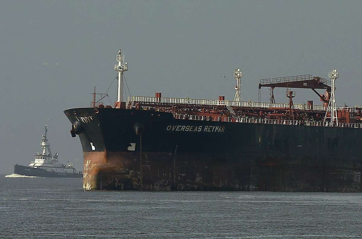 Tanker hits Bay Bridge - probe begins