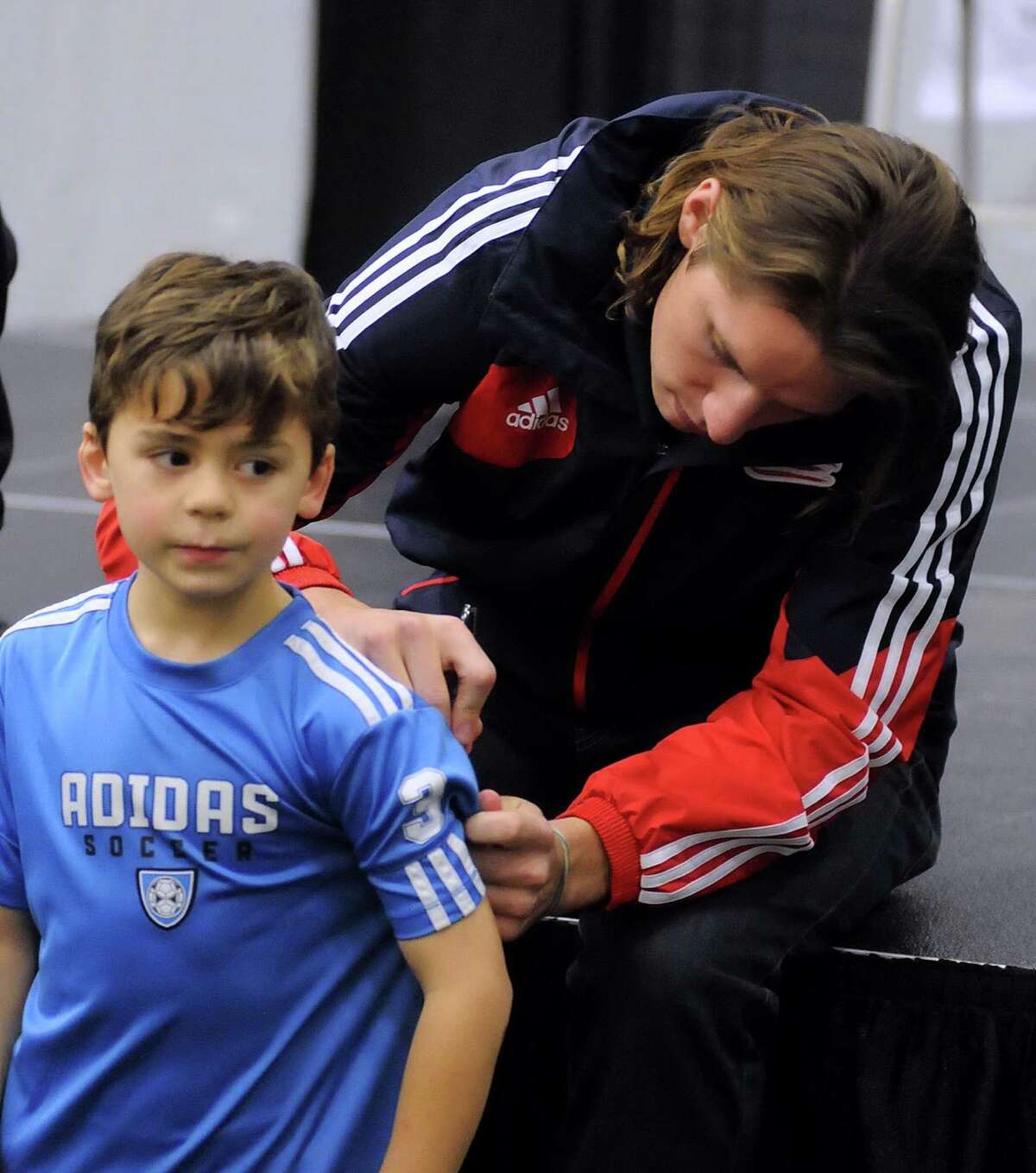 Healing through soccer -- stars bring smiles to Newtown