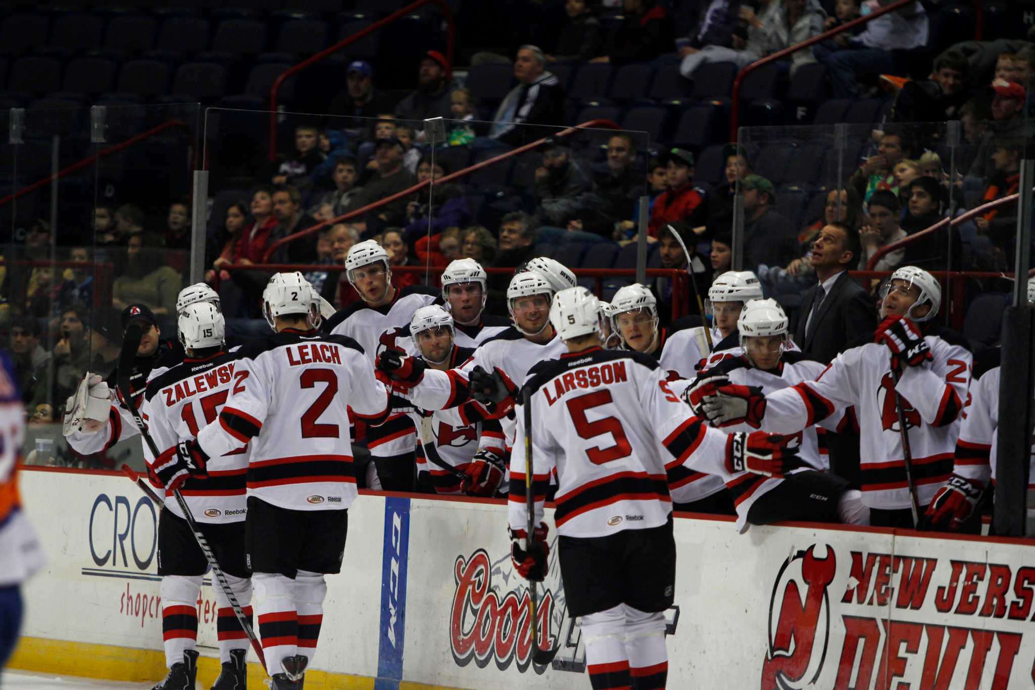 Devils hitting fork in road