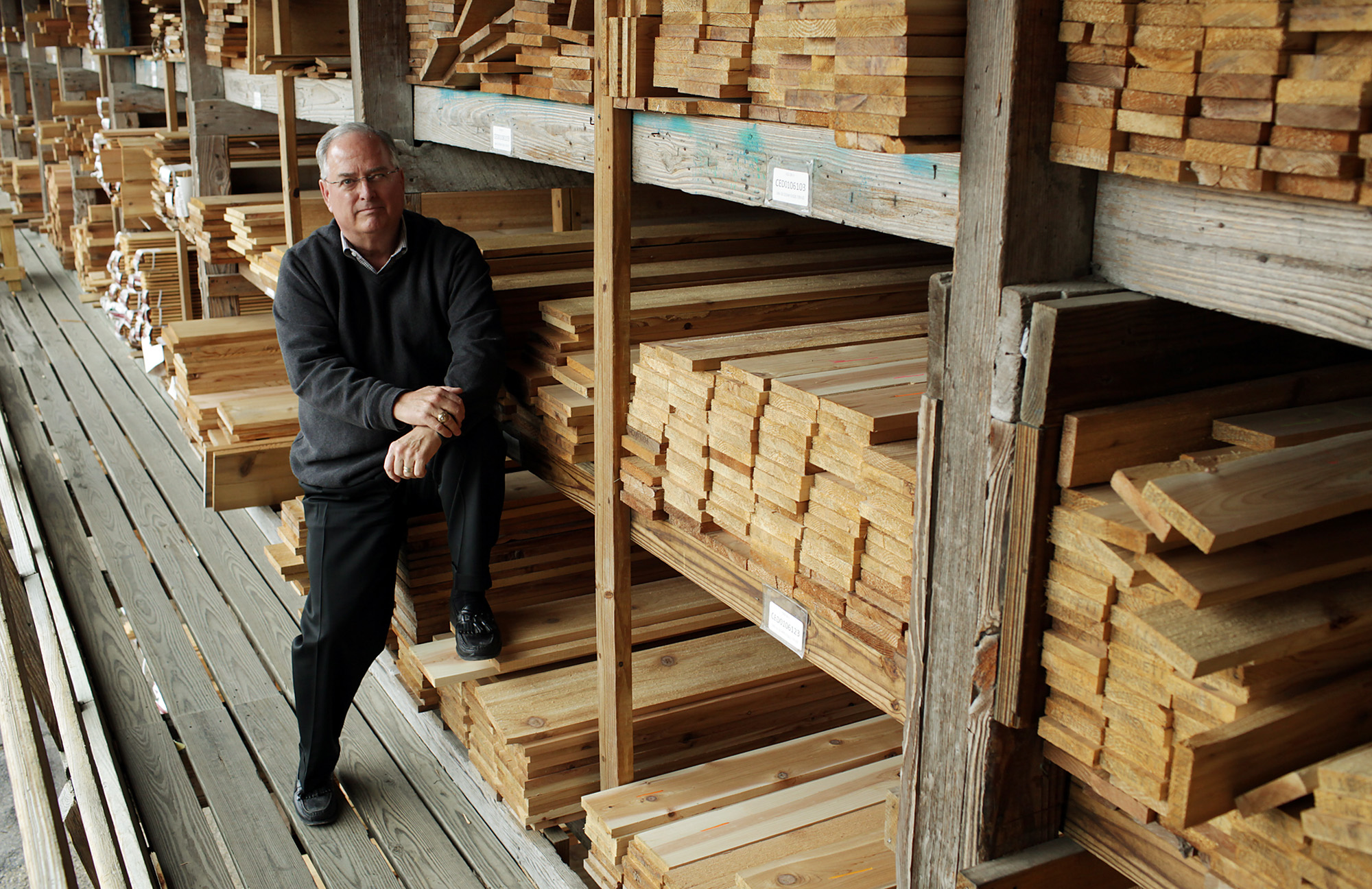 Lumbering away from suburbs