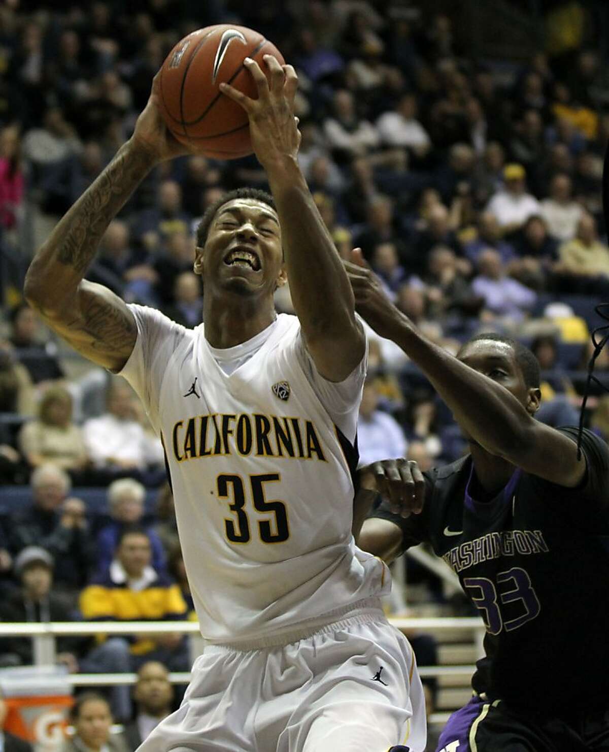 Washington rips Cal at home, 62-47