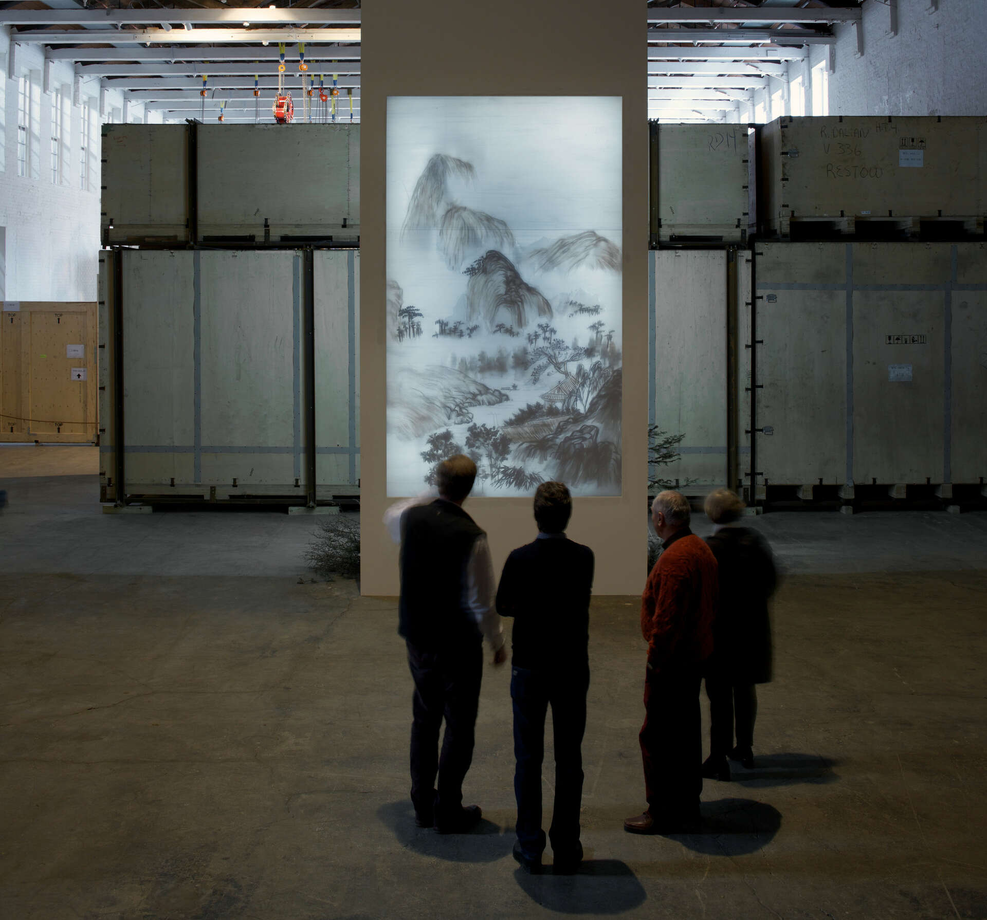 On exhibit: Xu Bing's 'Phoenix' at Mass MoCA