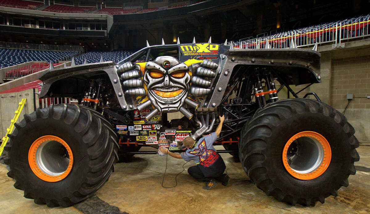 Monster Jam at the Reliant Stadium
