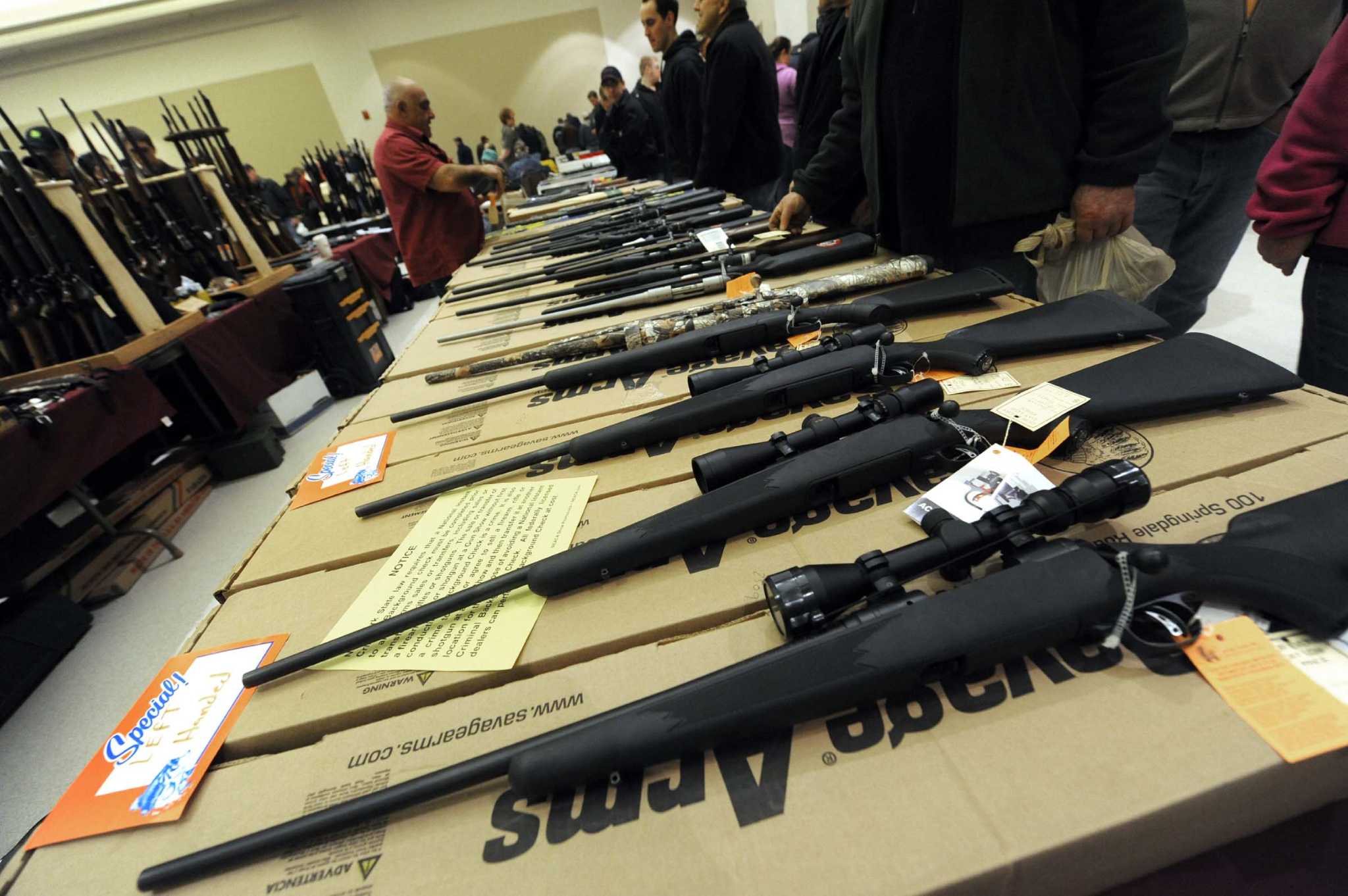 Gun shows face a cease-fire