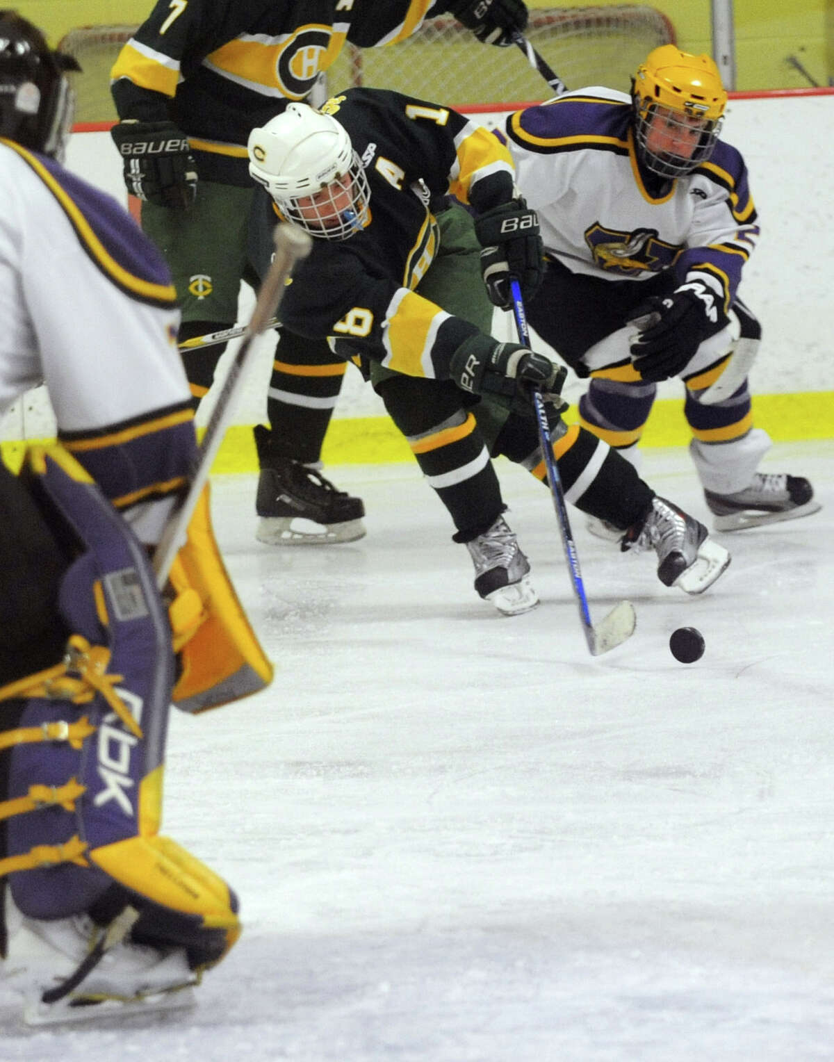 Westhill boys hockey forges tie with Trinity Catholic