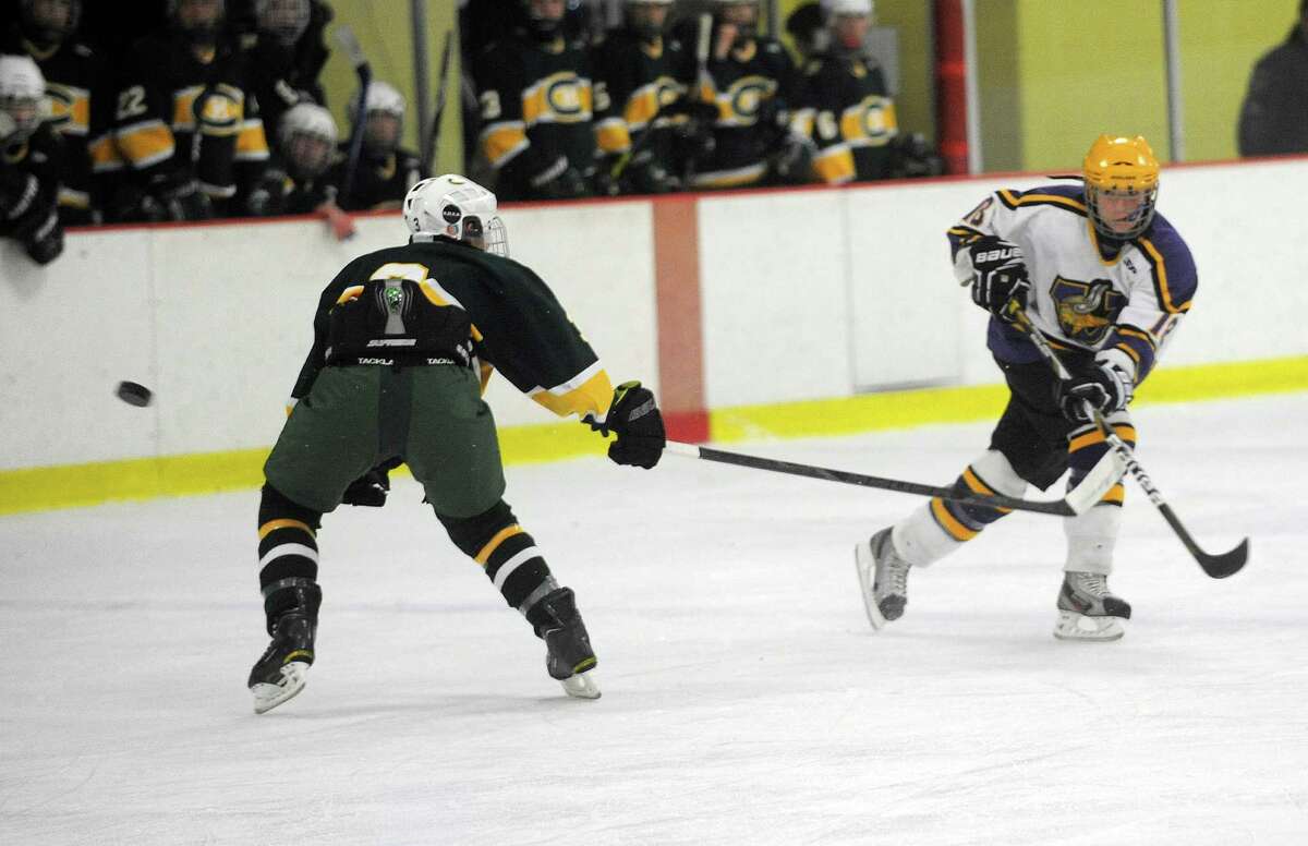 Westhill boys hockey forges tie with Trinity Catholic