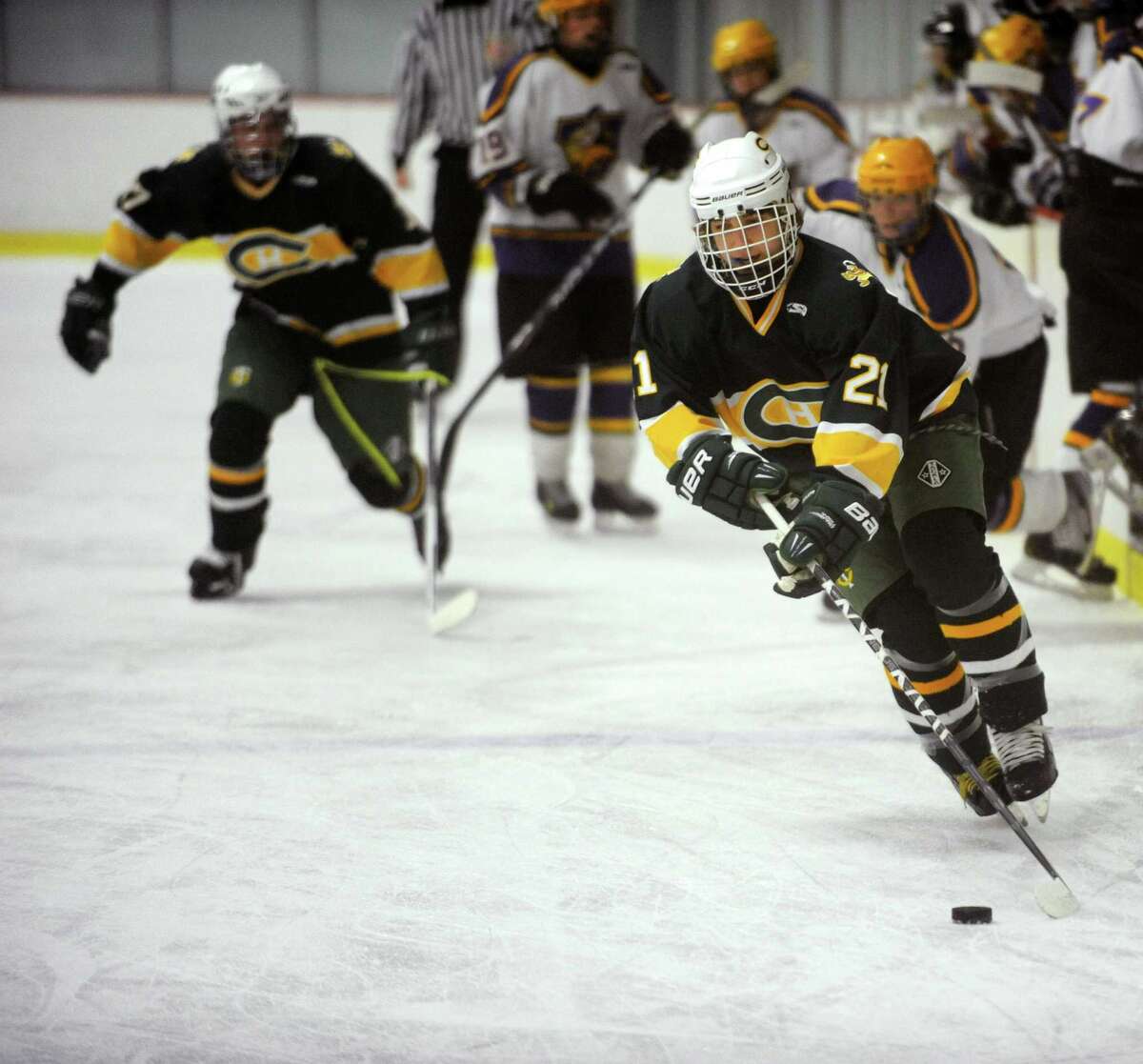 Westhill boys hockey forges tie with Trinity Catholic