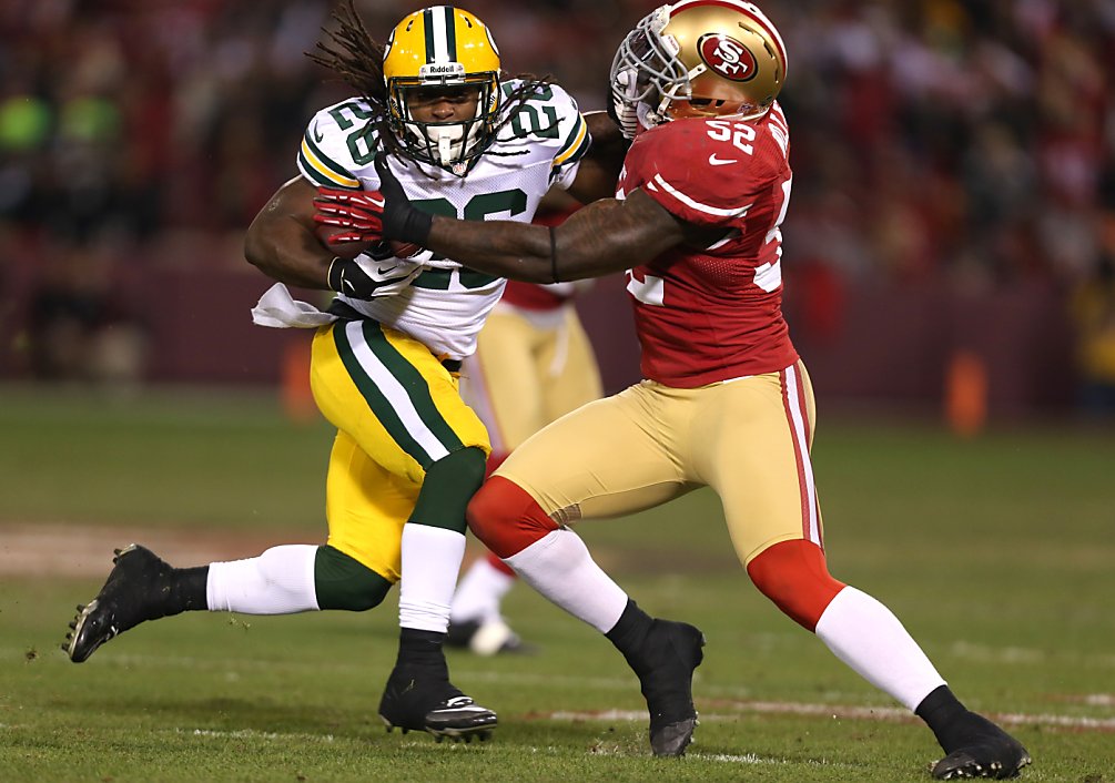 49ers' defense trails offense, for once