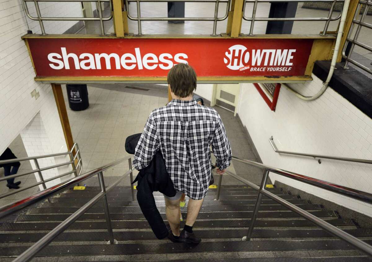 Photos: Something's missing ... pants