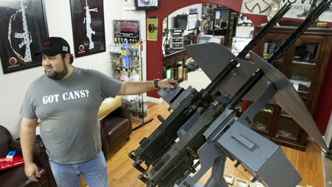 How heavily armed is Texas? Very