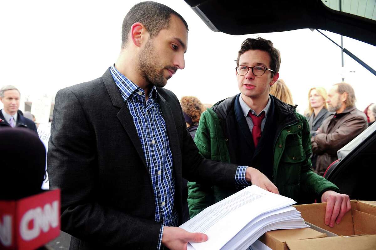 Gun-control advocates protest at Walmart