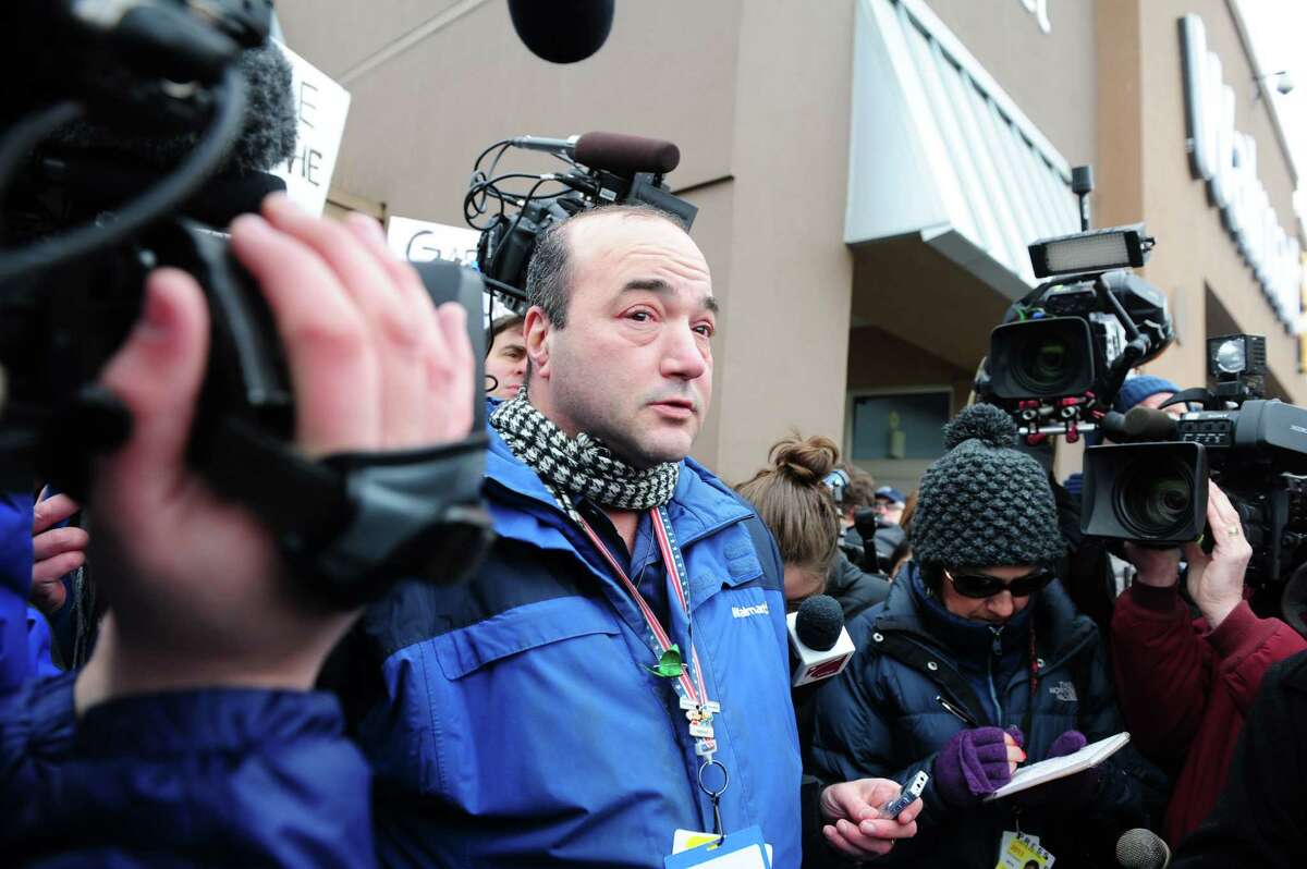 Gun-control advocates protest at Walmart