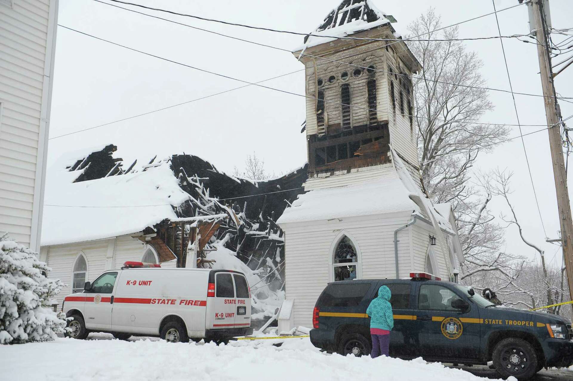 Church fire appears accidental