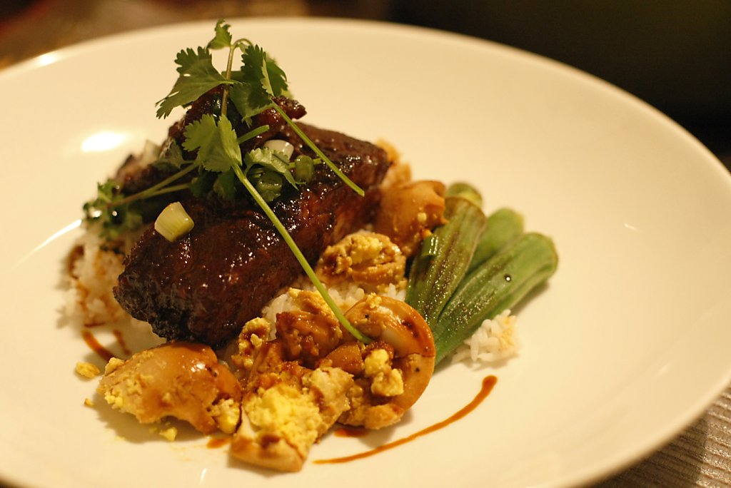 Asian Box's Chad Newton and Grace Nguyen at home