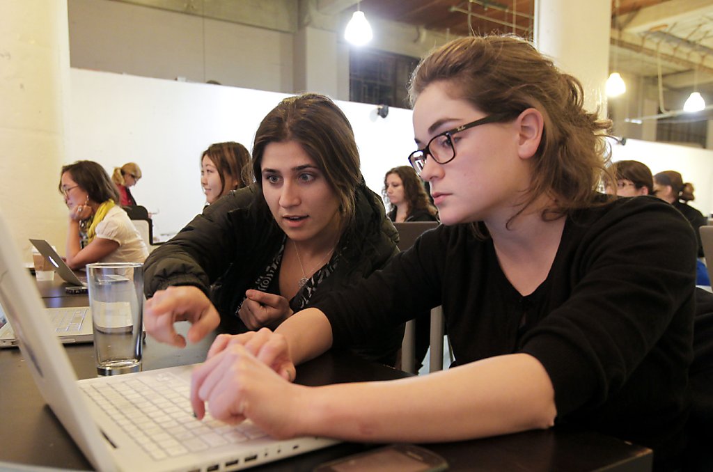 Women take future of coding in own hands