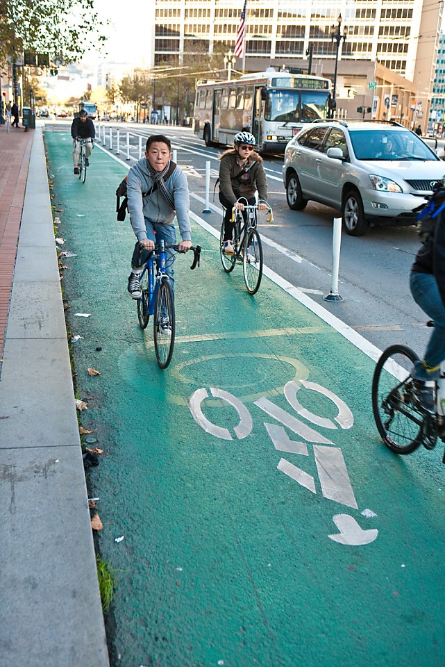 Safer than ever to commute by bicycle