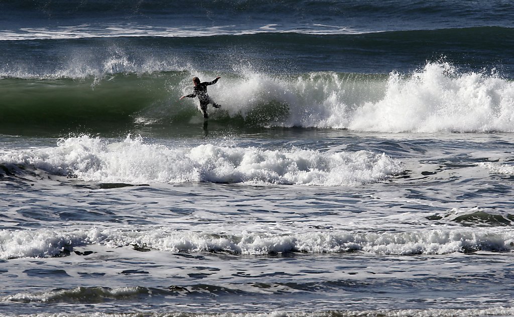 Big waves: Enjoy them from a distance