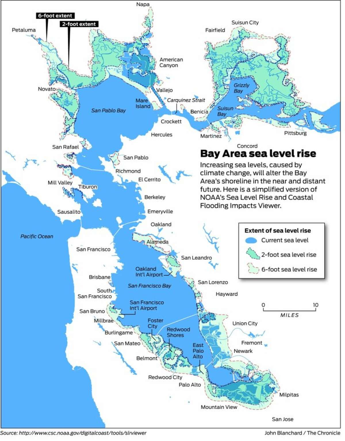 Preparing the bay for rising sea levels