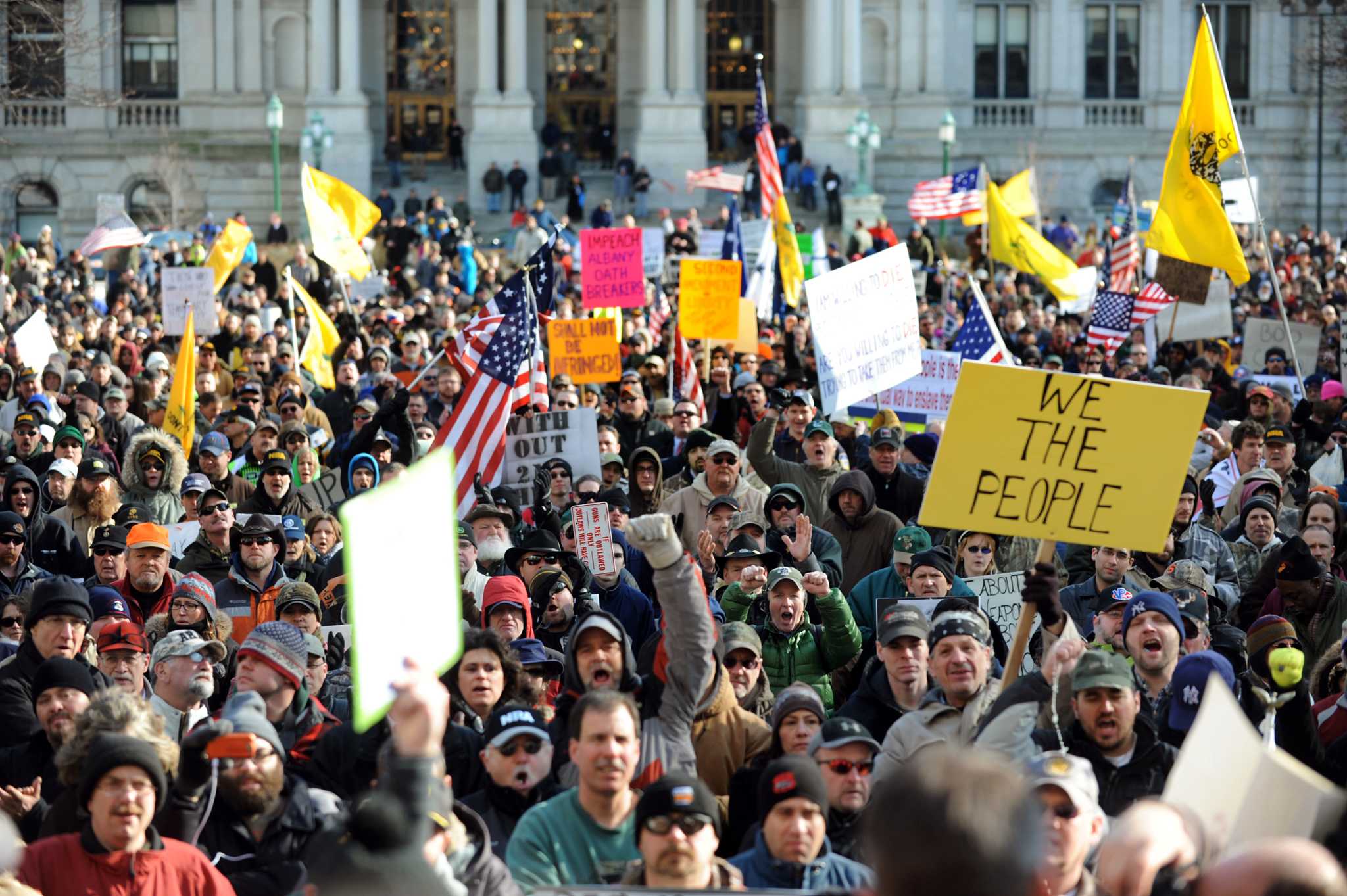 Pro Gun Rally Albany In