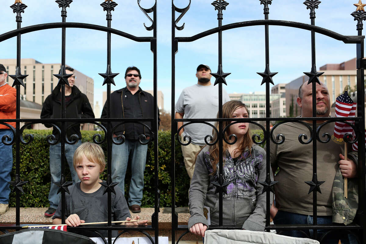 Rally makes a gun point