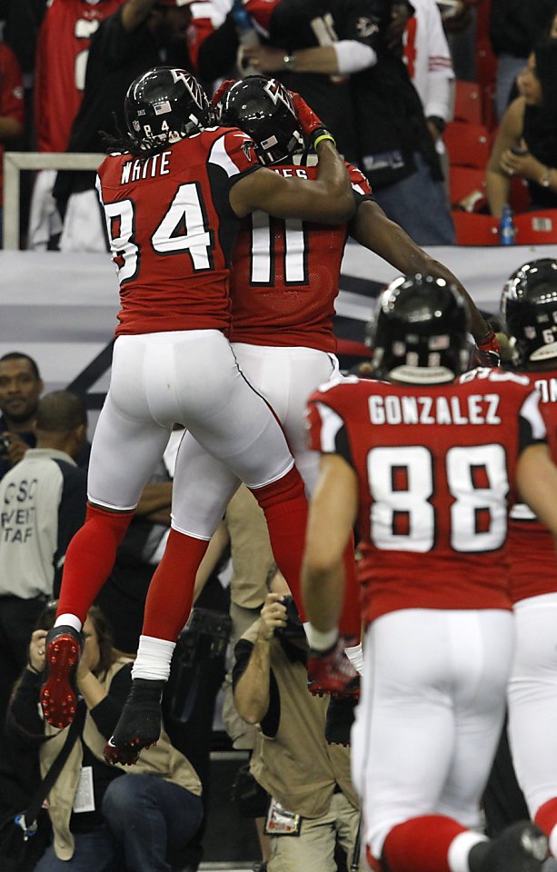 Falcons cooled after Jones' start