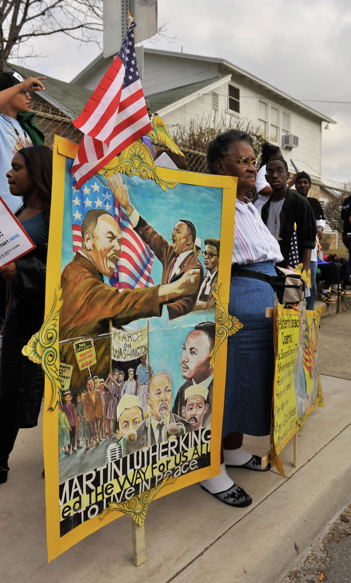 MLK Day march showcases S.A. diversity