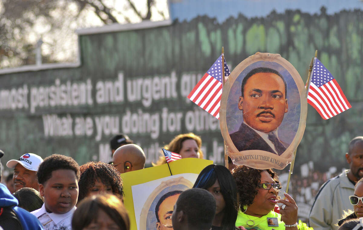 MLK Day march showcases S.A. diversity