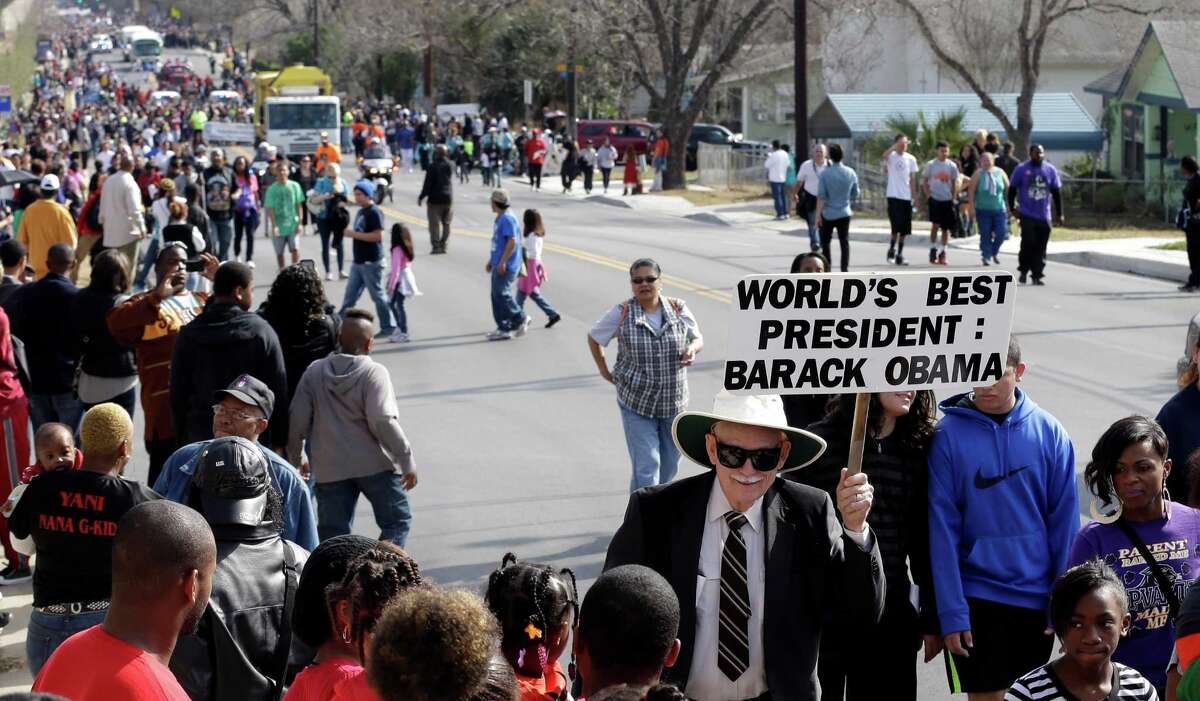 MLK Day march showcases S.A. diversity