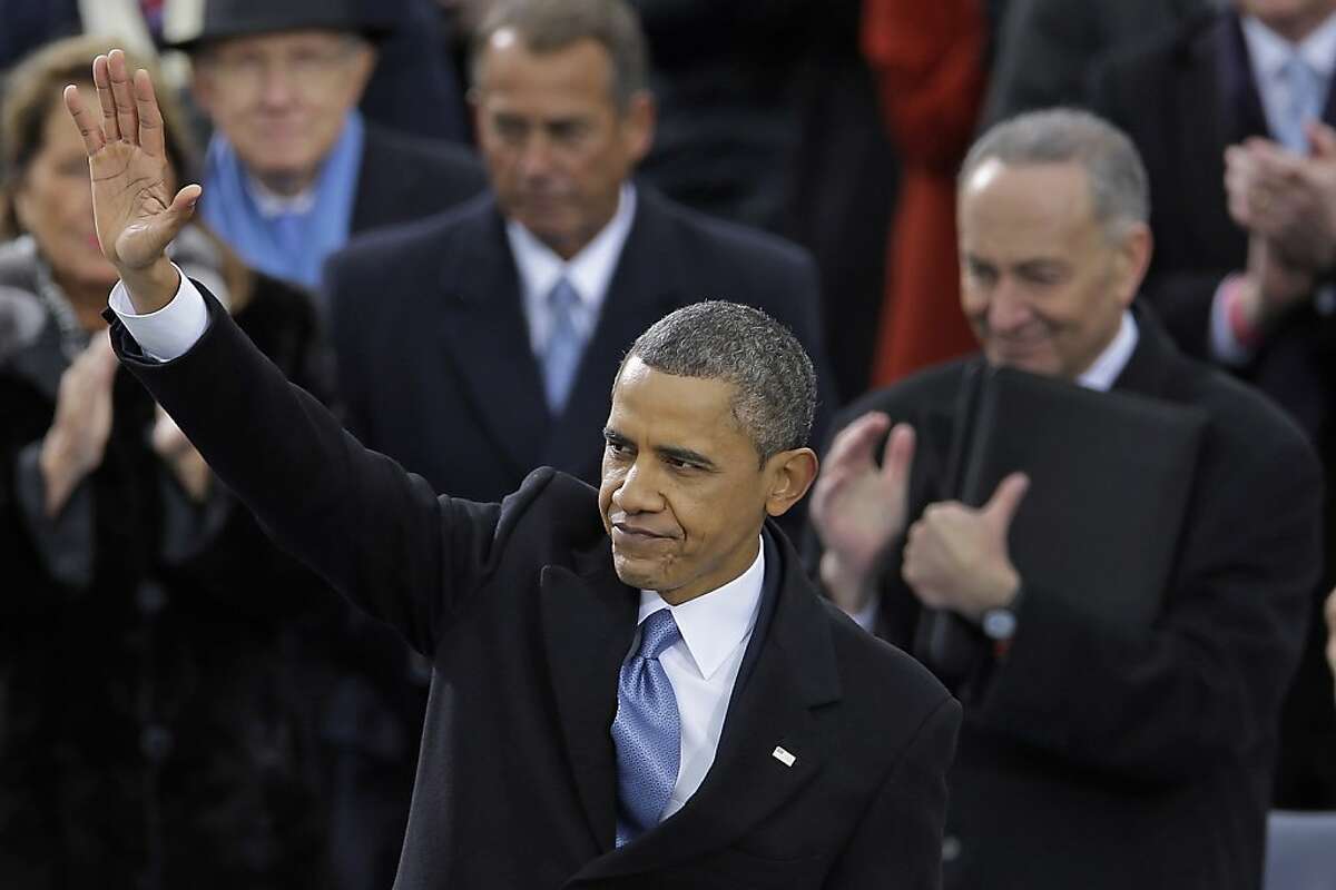 Obama puts edge on inaugural speech