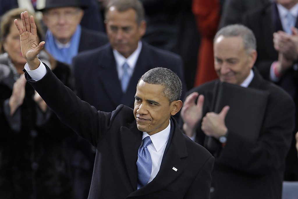 Obama puts edge on inaugural speech