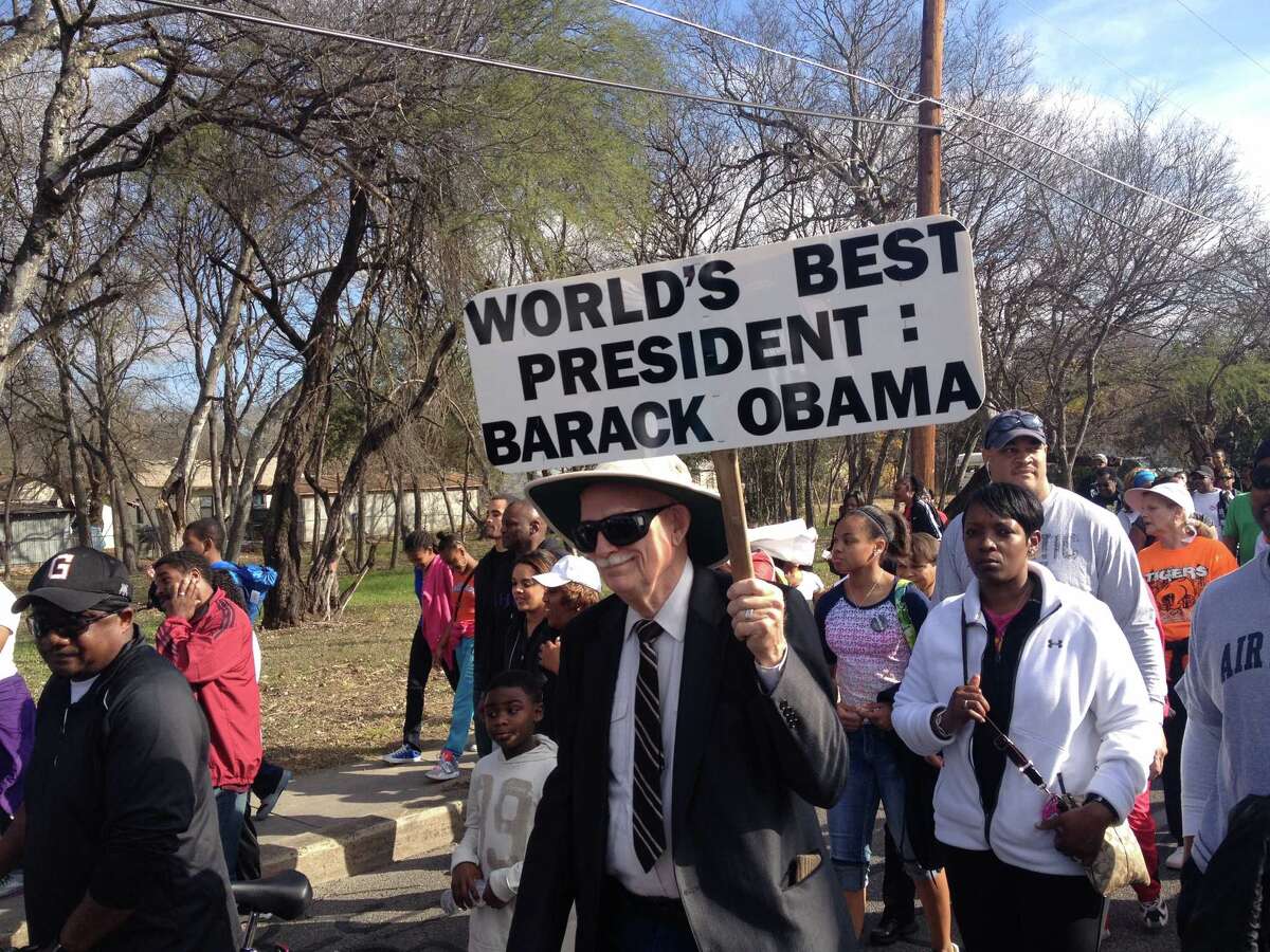 MLK Day march showcases S.A. diversity