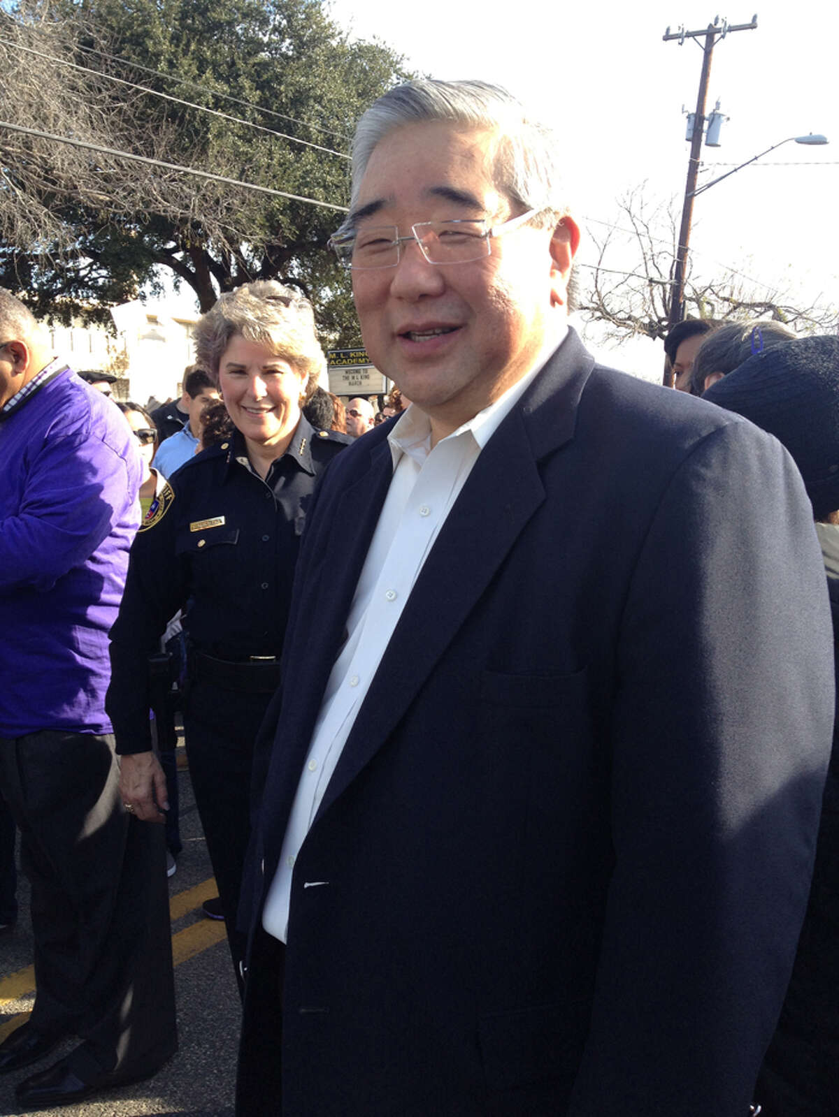 MLK Day march showcases S.A. diversity