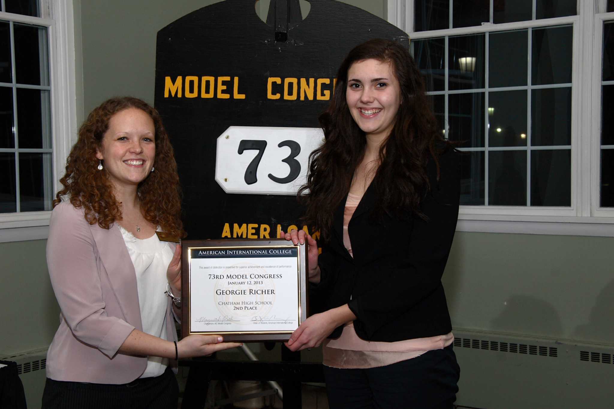 Group shines at Model Congress