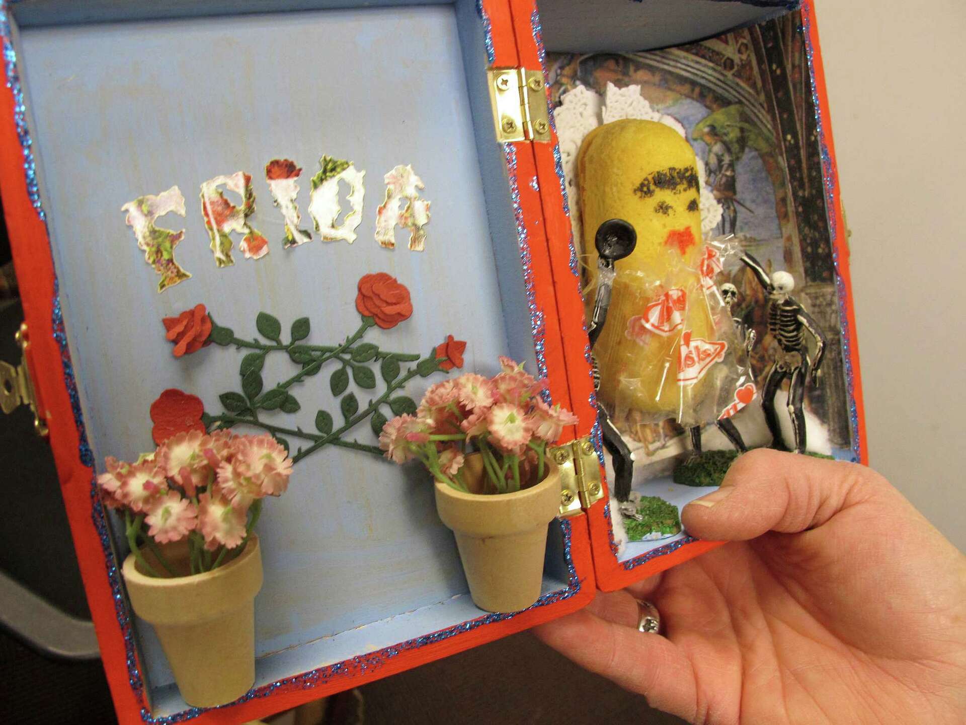 Artist's snack food for thought