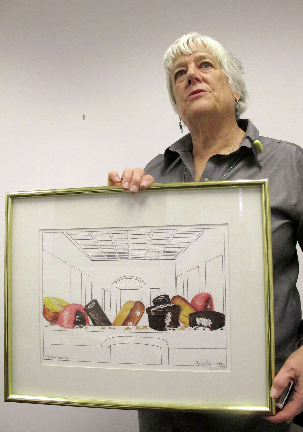 Artist's snack food for thought