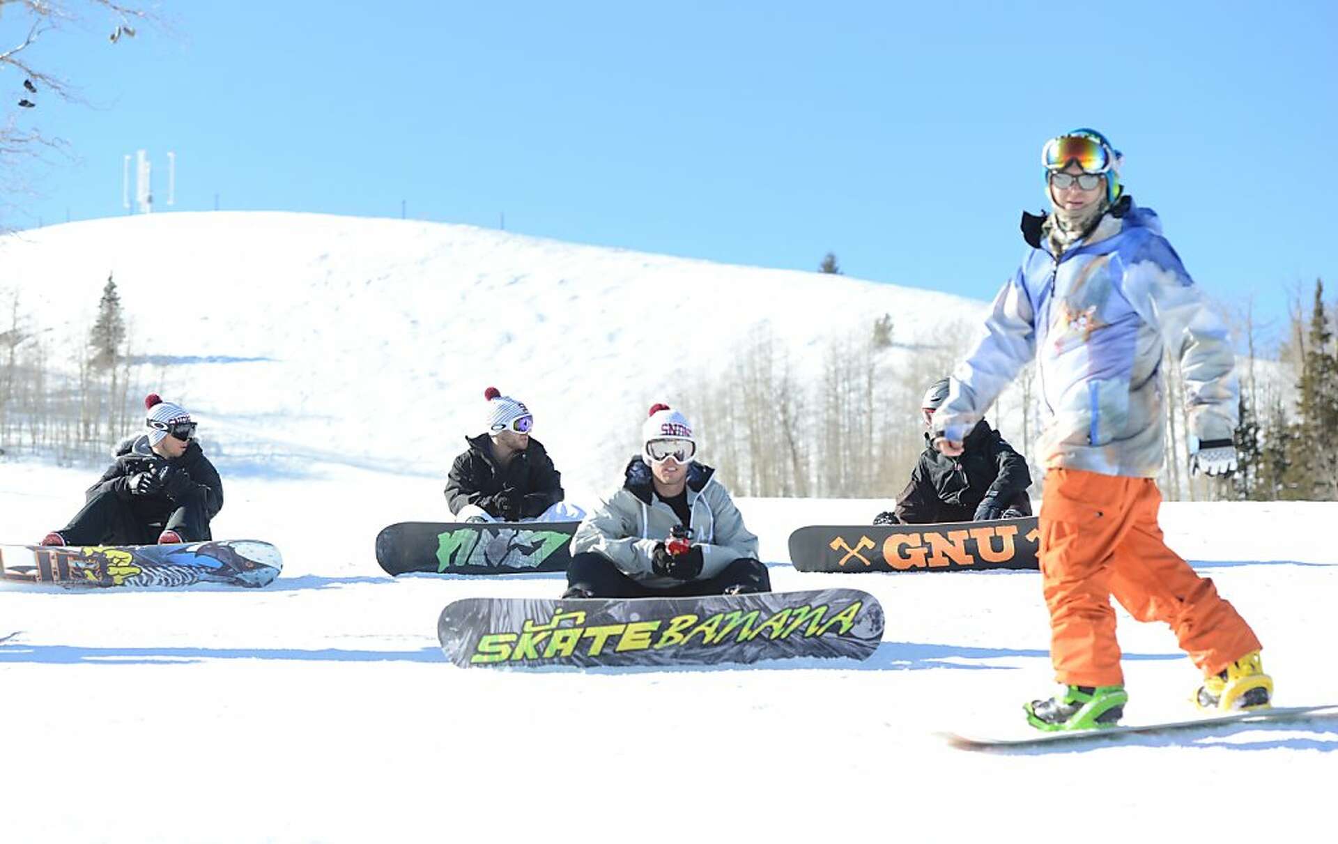 Learning snow sports takes some patience