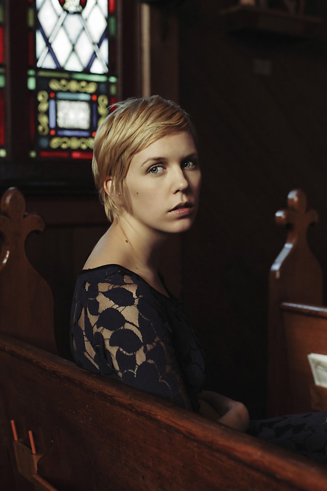 Nataly Dawn steps outside of Pomplamoose