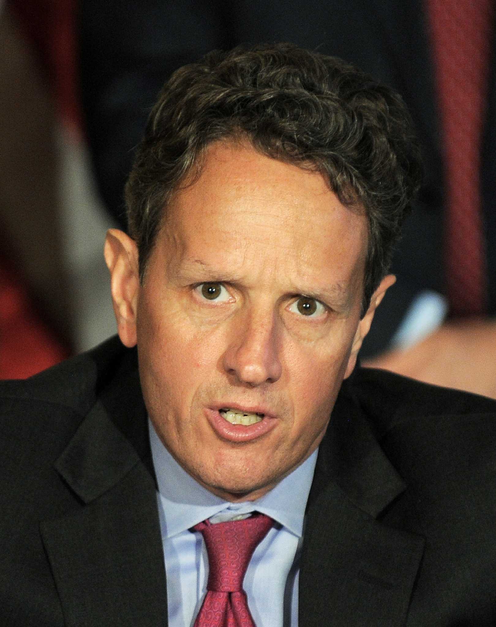 As Treasury chief departs, he sees a rising economy