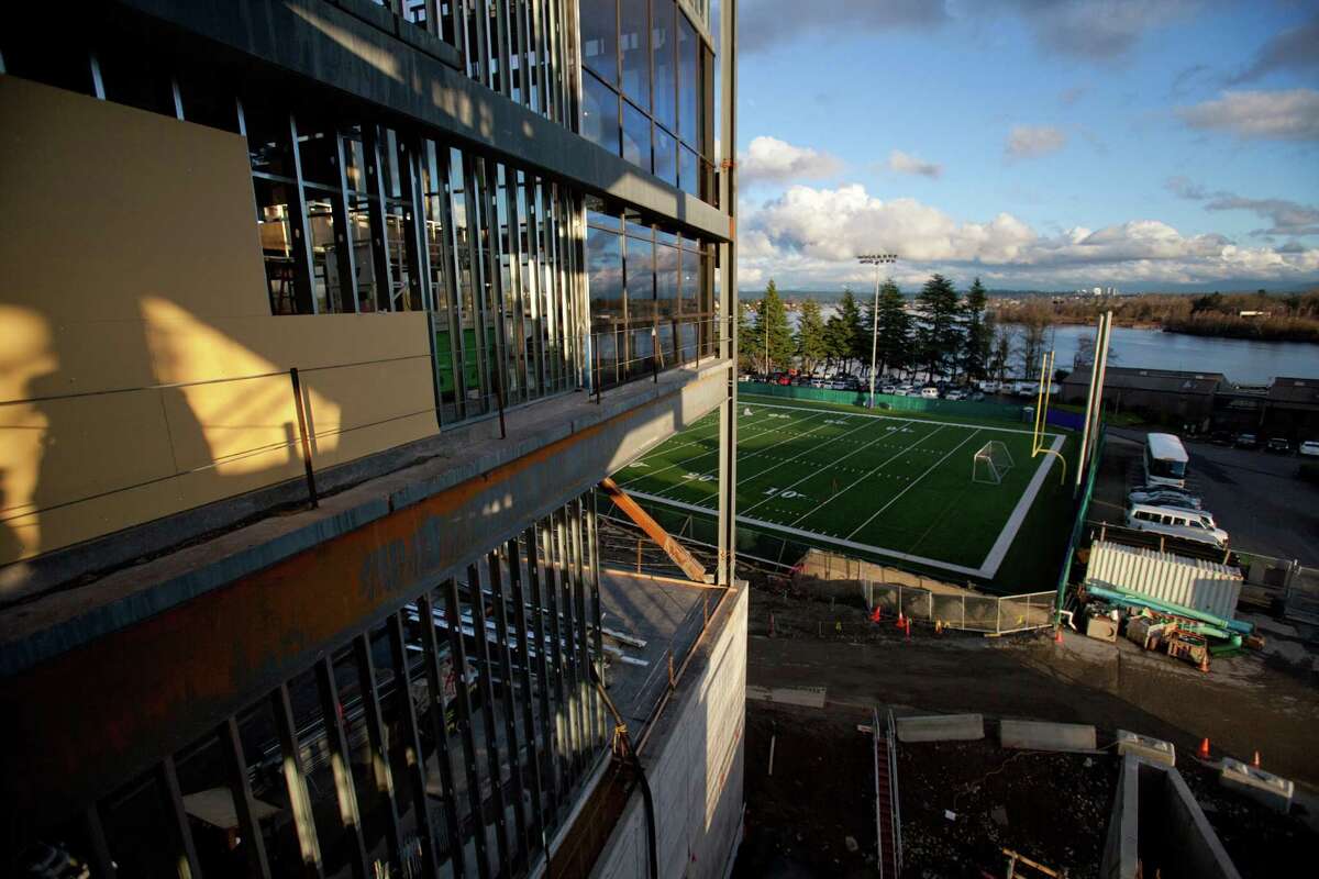 Tour of Husky Stadium construction