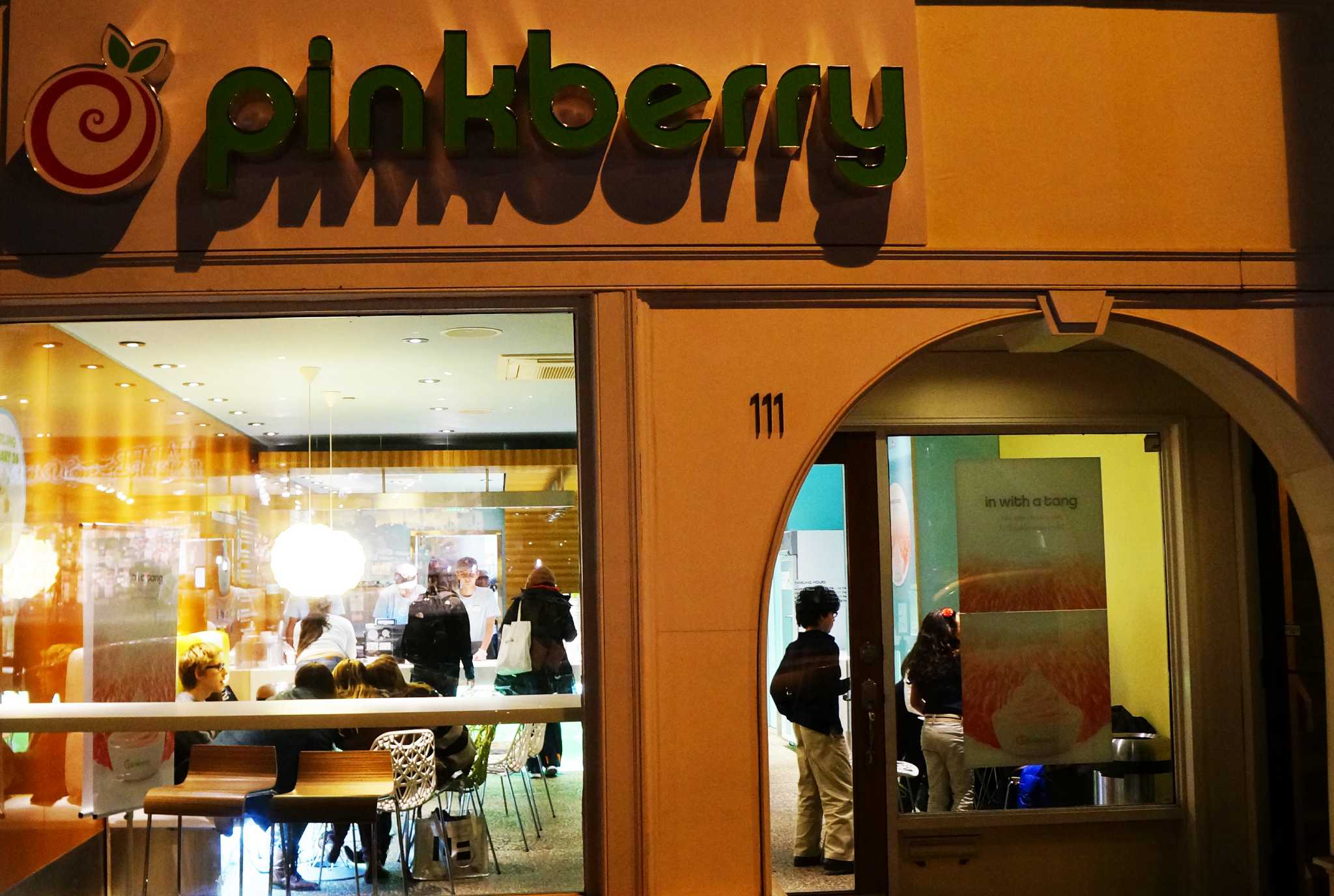 In the Pink(berry): New fro-yo shop is just as sweet in freezing temps