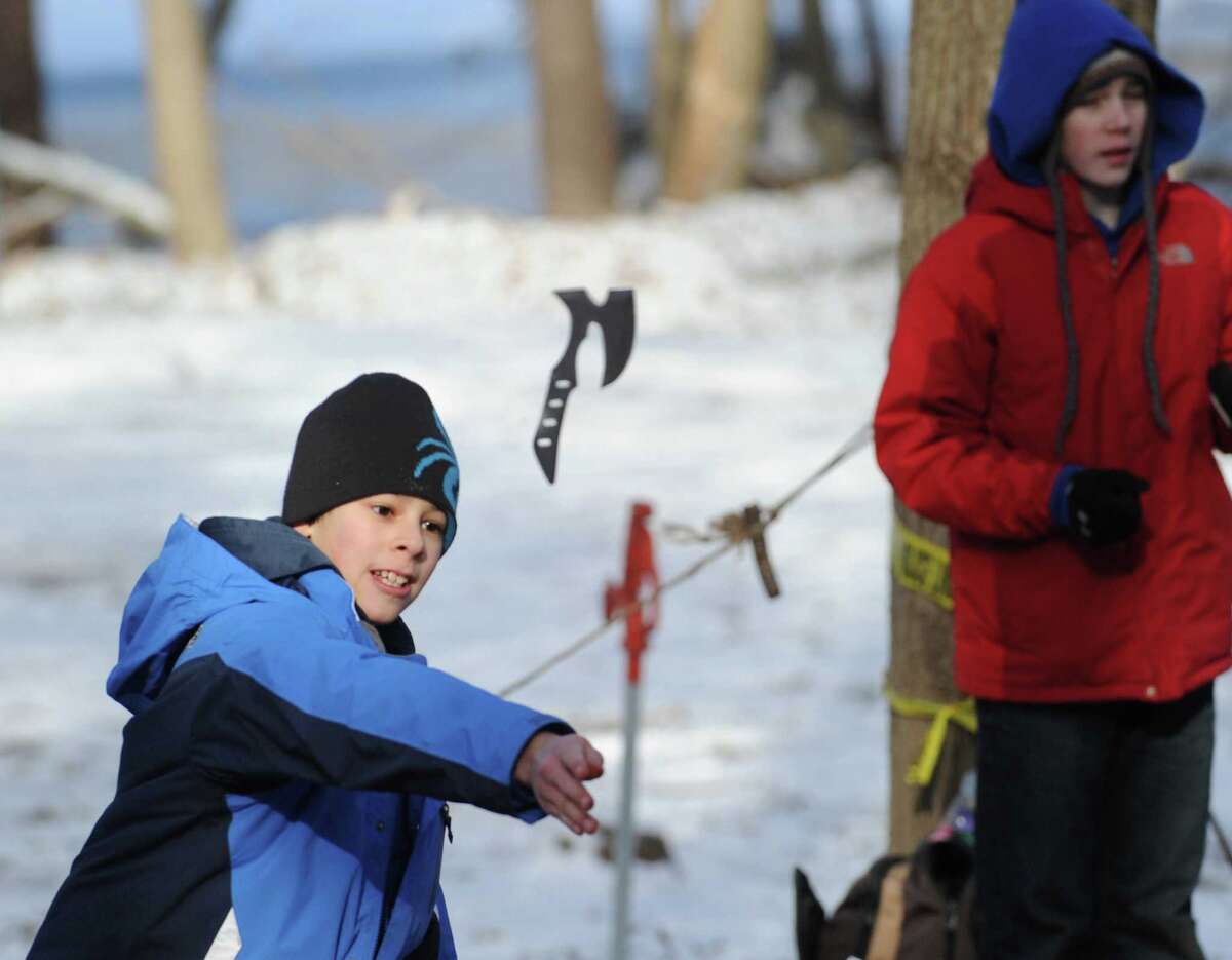 Scouts descend on Seton reservation for winter derby