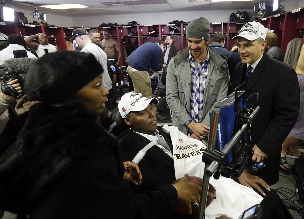 O.J. Brigance inspires Ravens