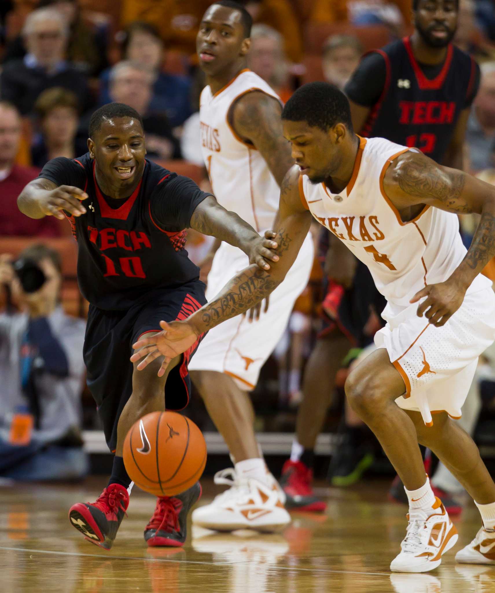 Longhorns top Tech to end Big 12 skid