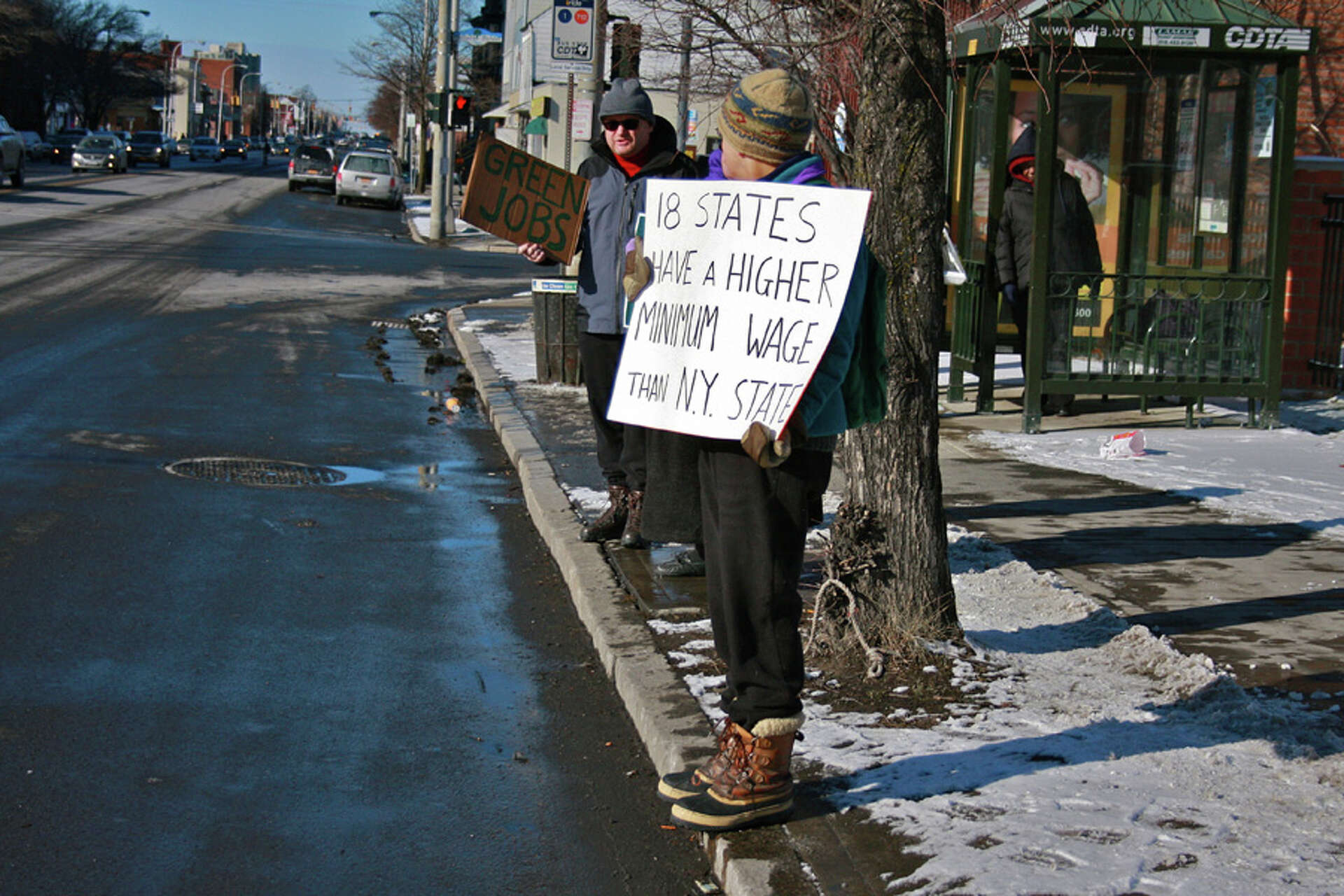Occupy Albany rallies in city