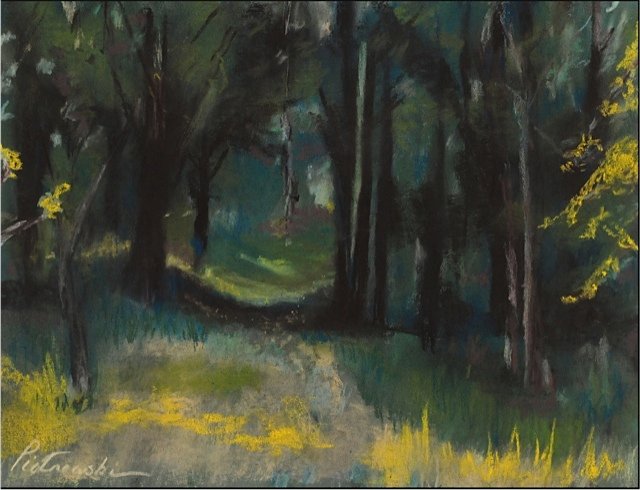 Two artists in Atria Darien exhibit